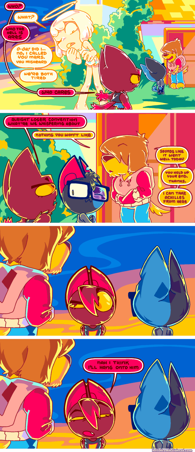 HELLO FROM HALO HEAD